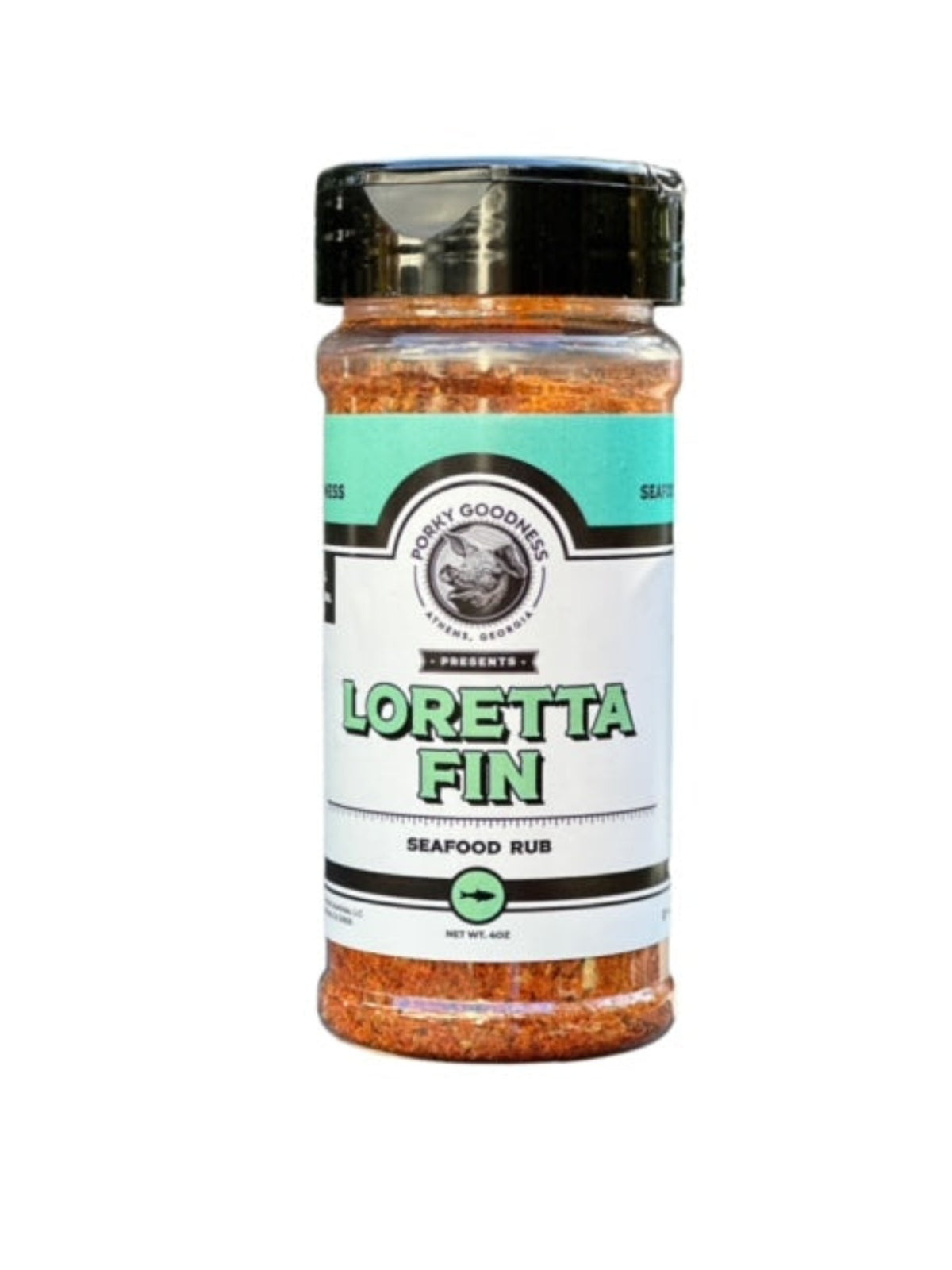 Loretta Fin Seafood Rub | Porky Goodness